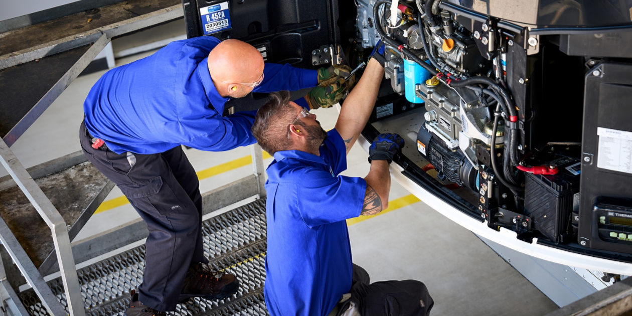 Blue Track Expedited Reefer Service | Fleet Maintenance | Thermo King